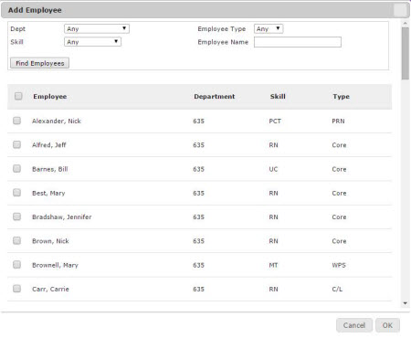 Adding One or More Employees to an Overtime Group