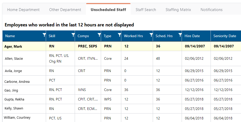 Viewing Employee Competencies